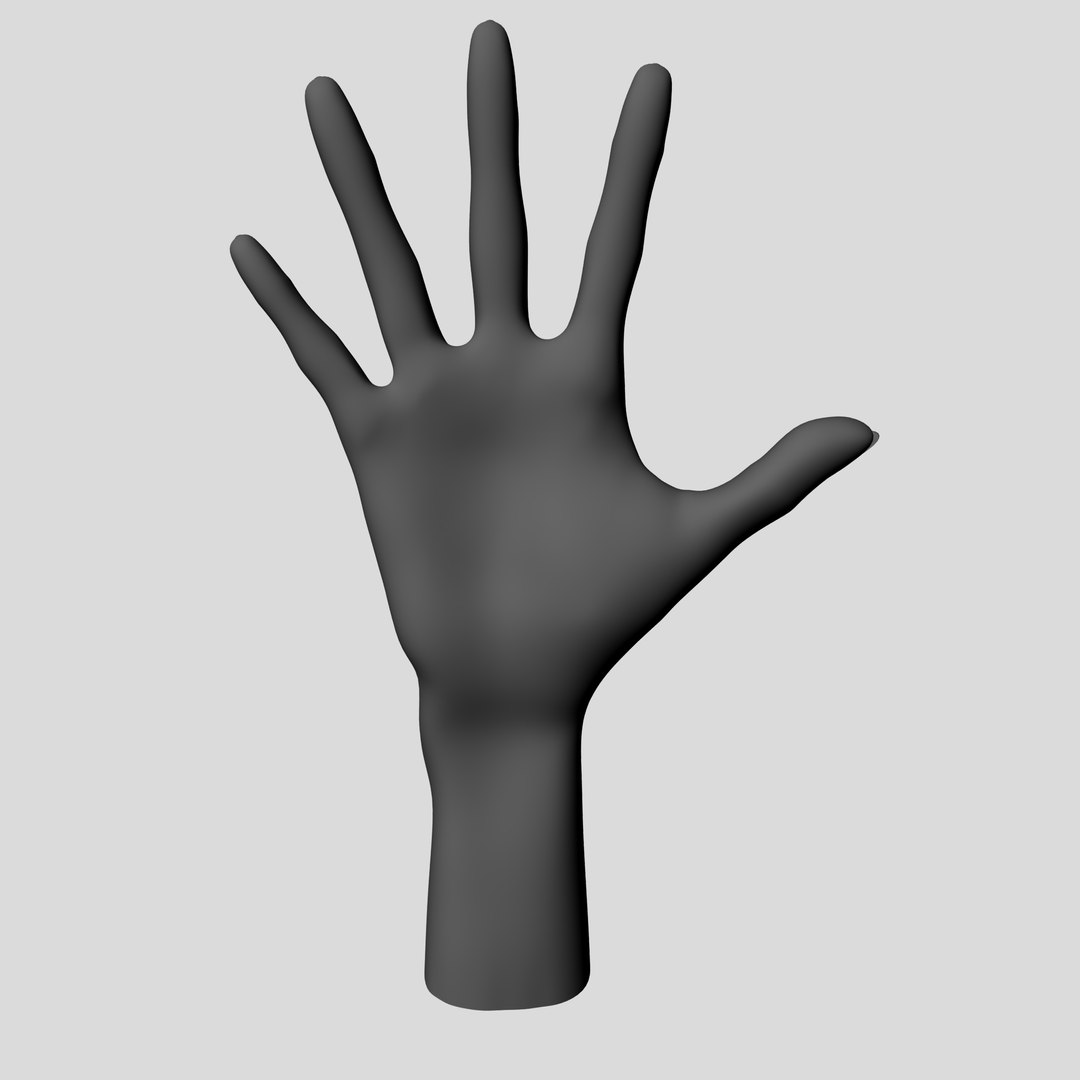 Female Hand Obj