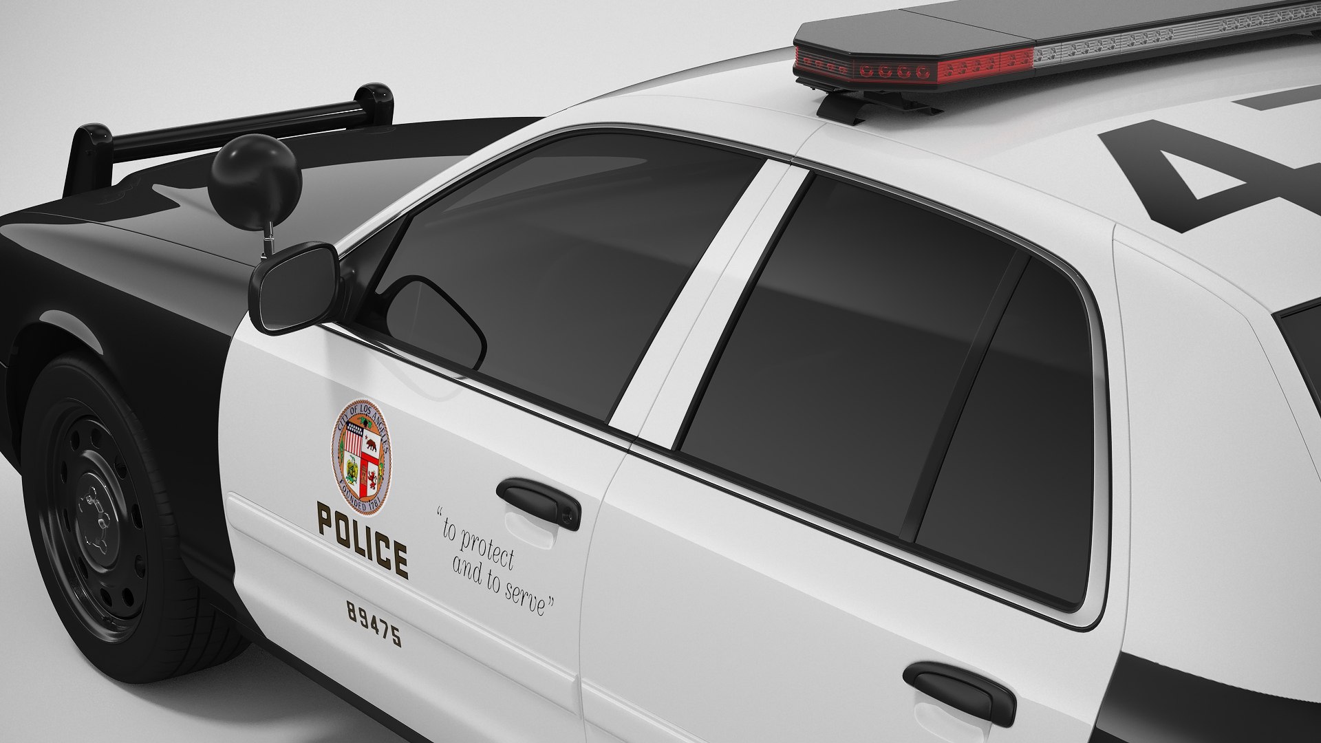 Ford Crown Victoria Police 3D - TurboSquid 2009374