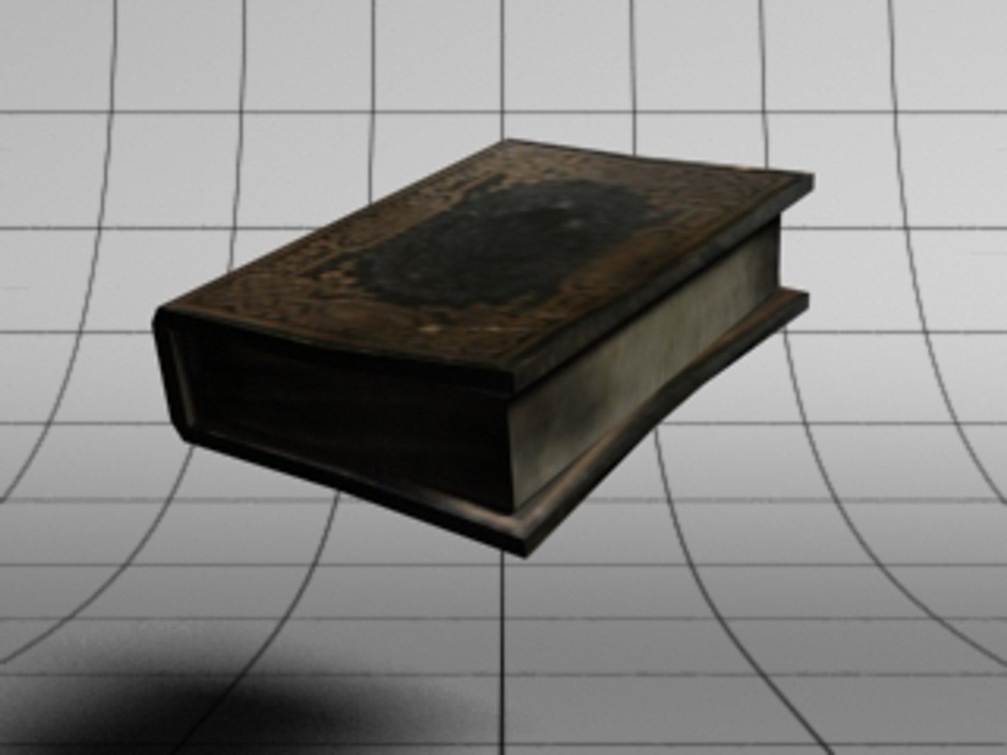 Tome Old Book 3d Max