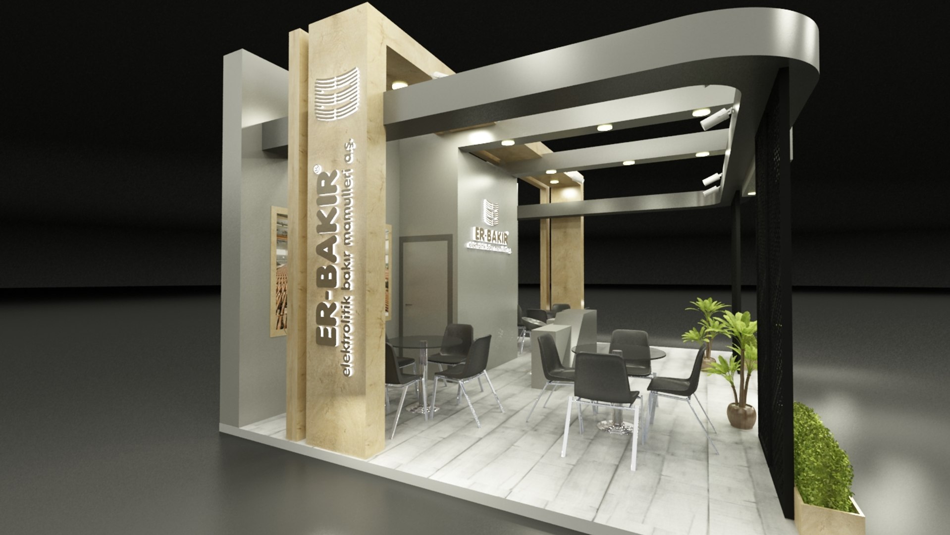 3D Model Fair Stand - TurboSquid 1281310