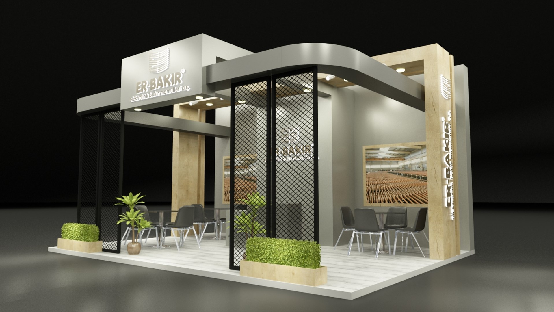 3D Model Fair Stand - TurboSquid 1281310