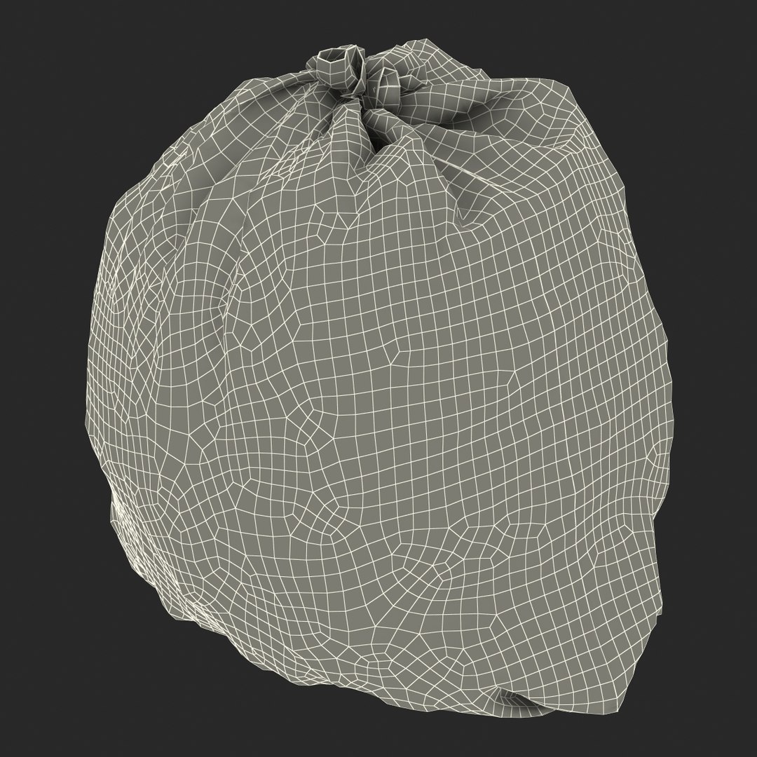 3d Garbage Bag Model
