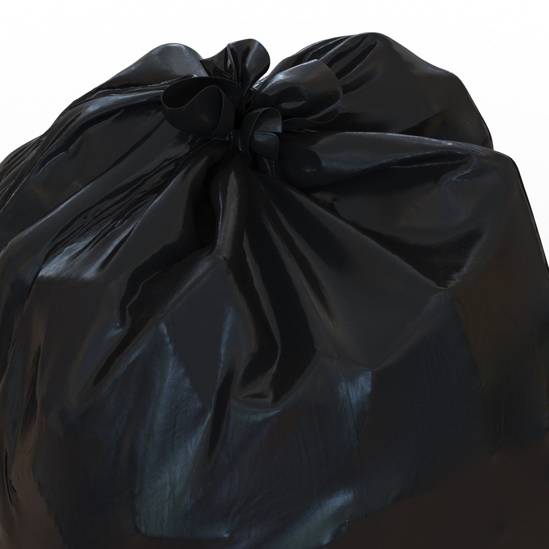 3d Garbage Bag Model