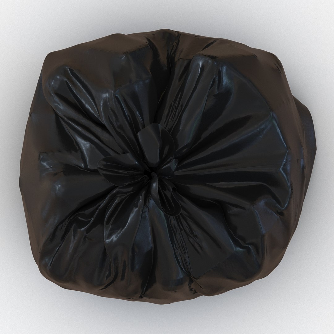 3d Garbage Bag Model