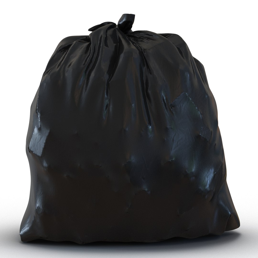 3d Garbage Bag Model