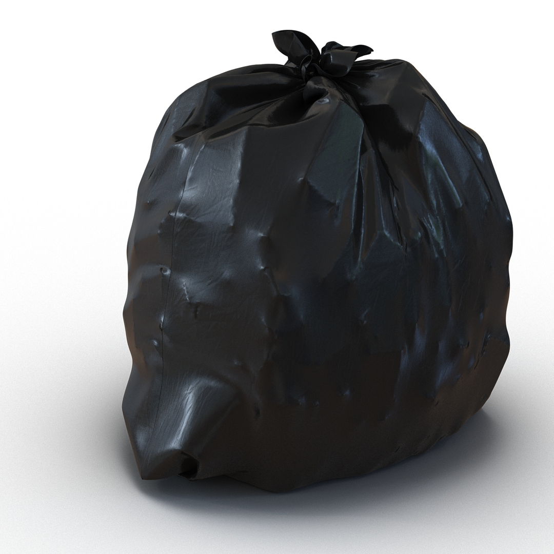 3d Garbage Bag Model