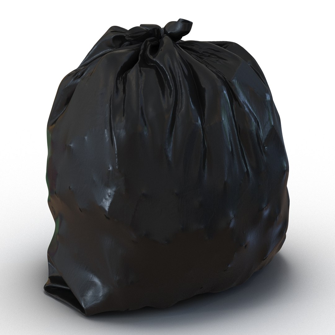 3d Garbage Bag Model