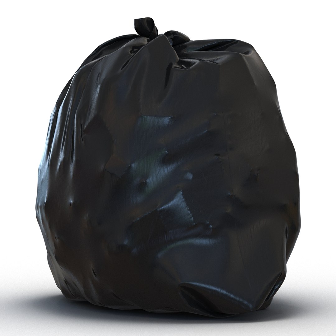 3d Garbage Bag Model