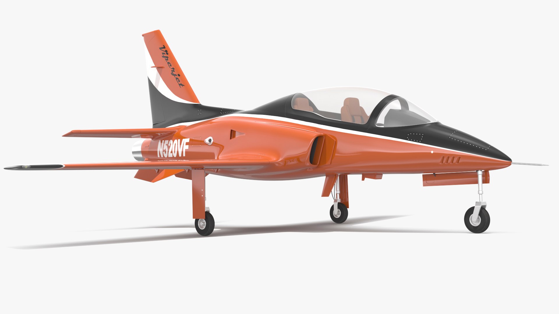 3D Single-Engine Sport Aircraft ViperJet Rigged Model - TurboSquid 2226226