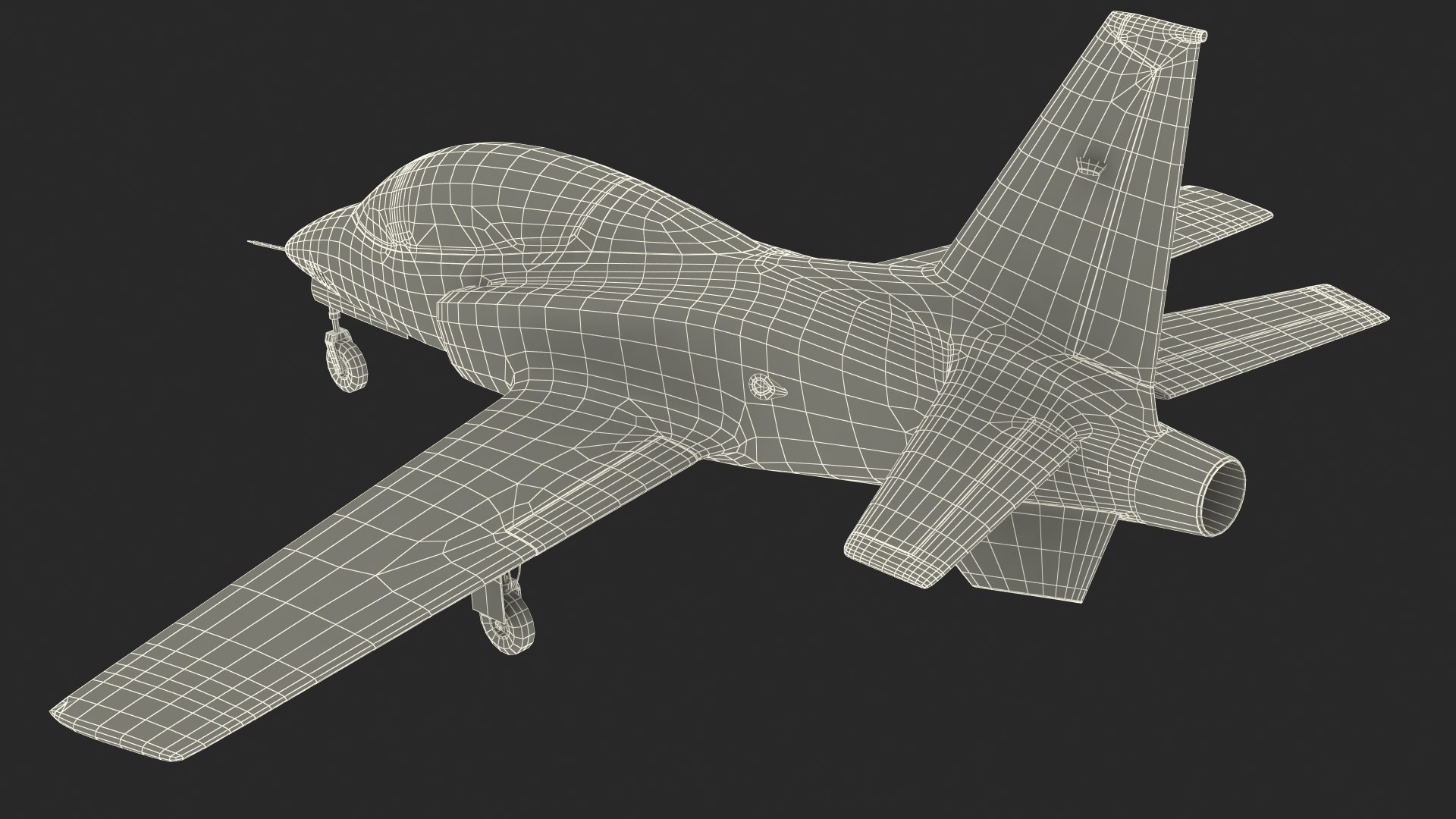 3D Single-Engine Sport Aircraft ViperJet Rigged Model - TurboSquid 2226226