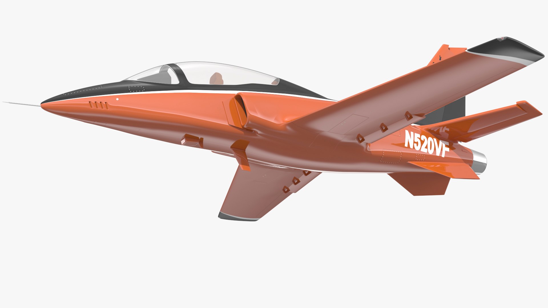 3D Single-Engine Sport Aircraft ViperJet Rigged Model - TurboSquid 2226226