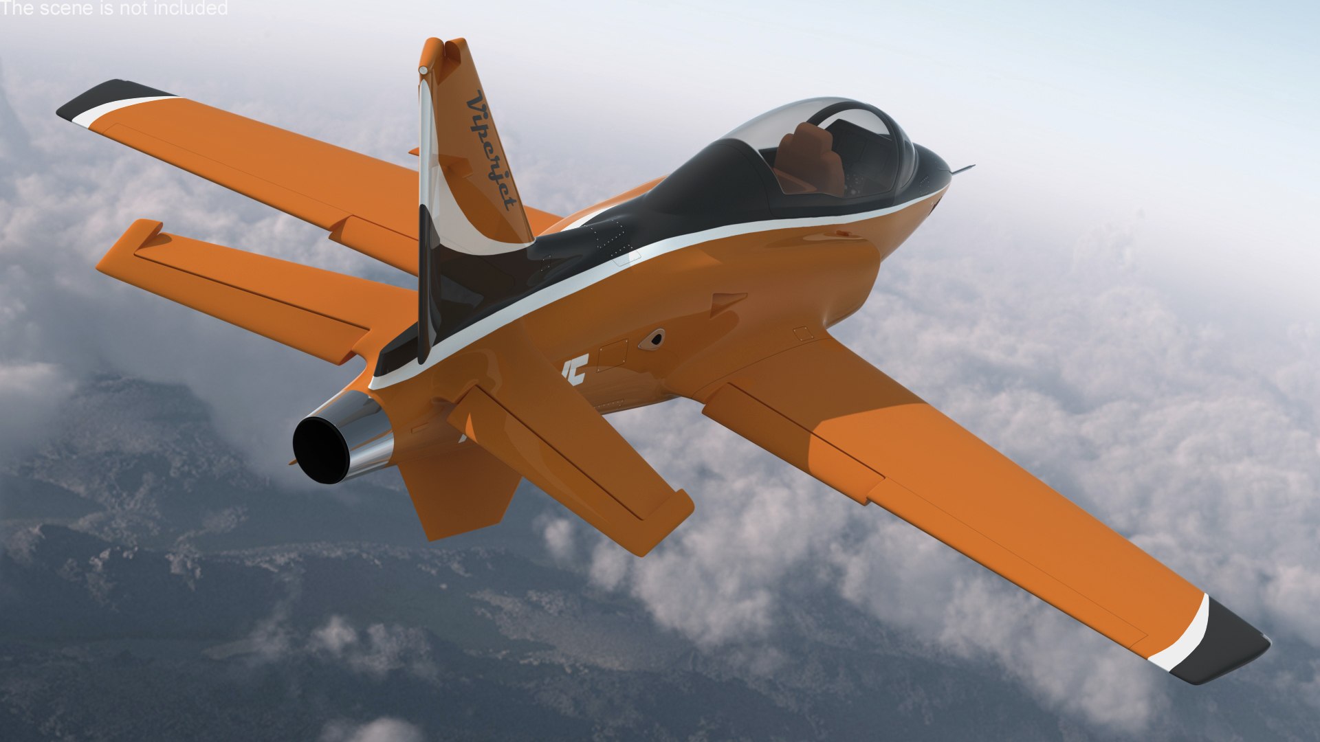 3D Single-Engine Sport Aircraft ViperJet Rigged Model - TurboSquid 2226226