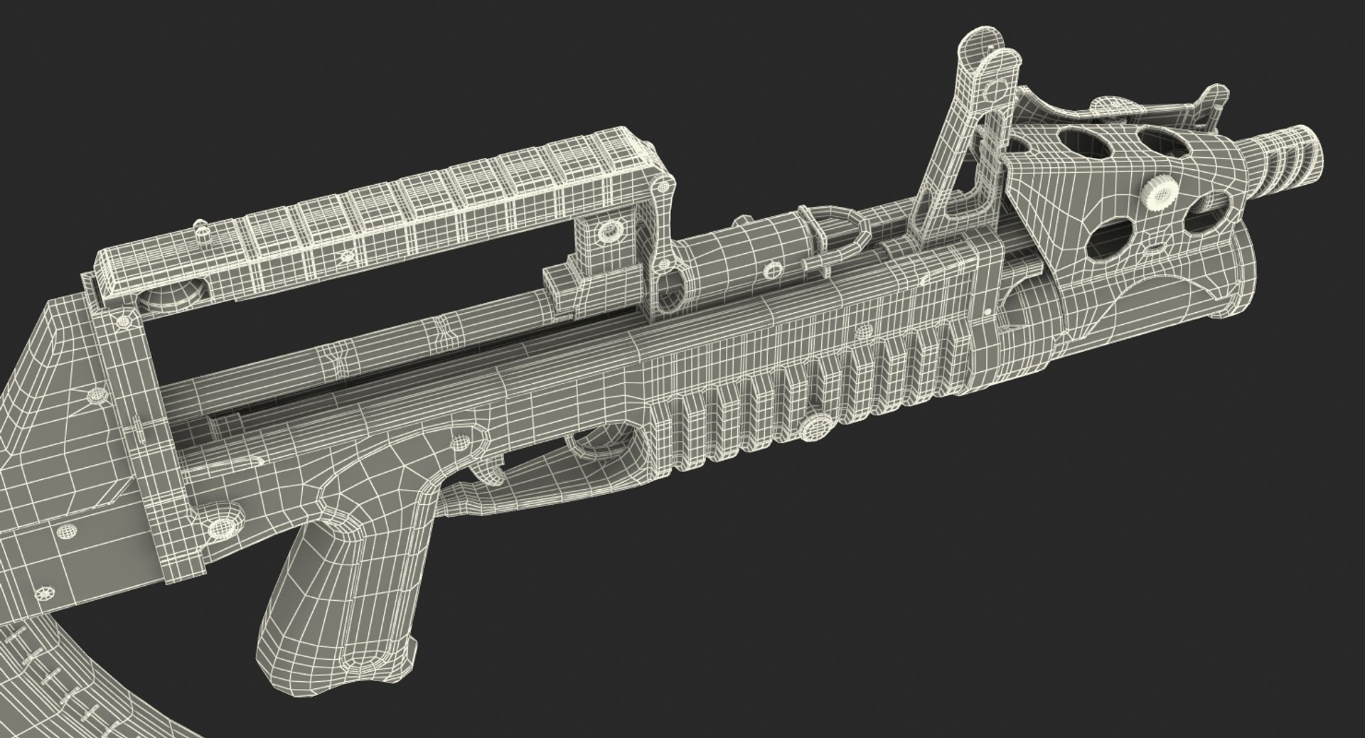 3d Model Amphibious Assault Rifle Ads