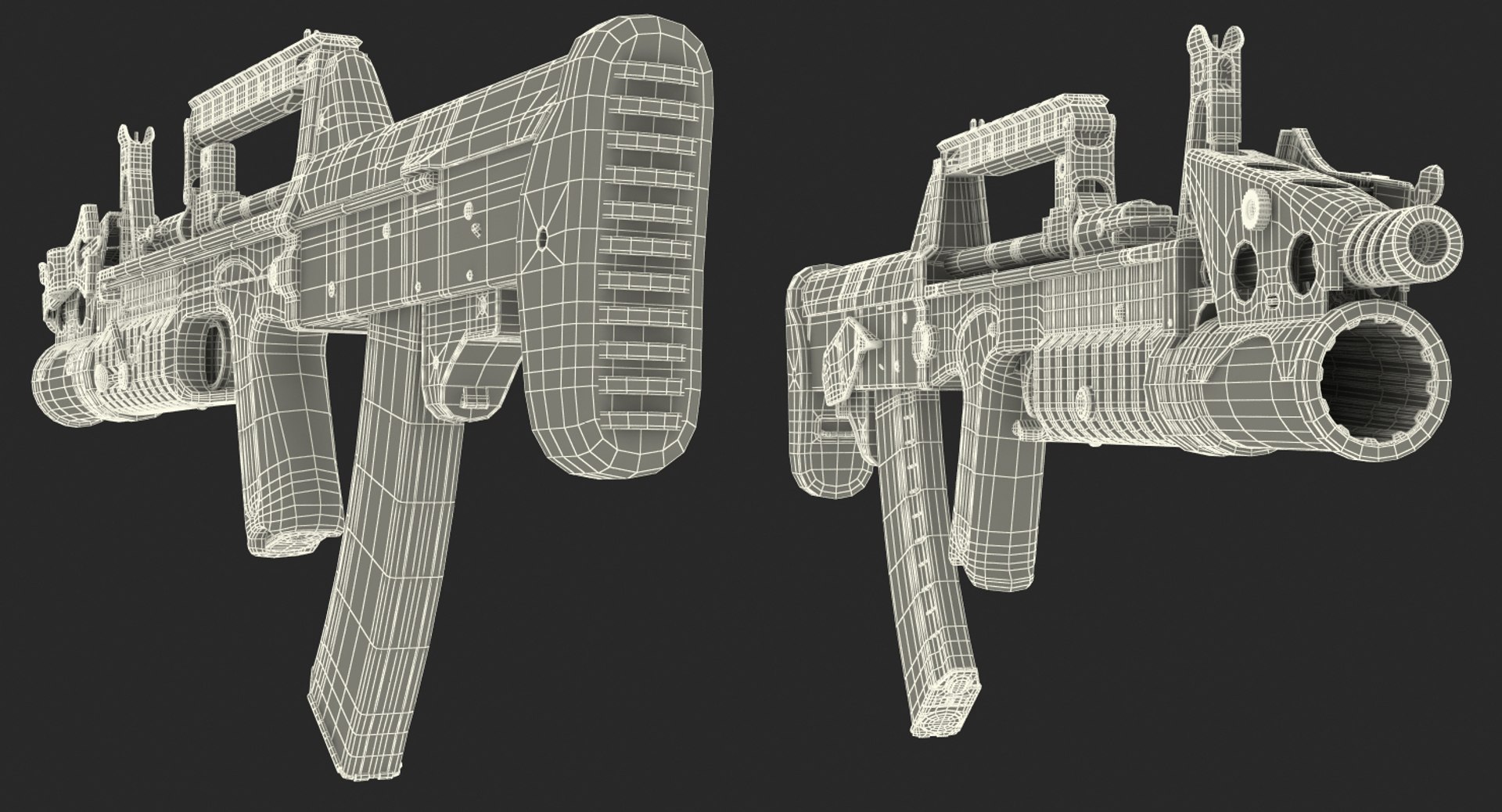 3d Model Amphibious Assault Rifle Ads