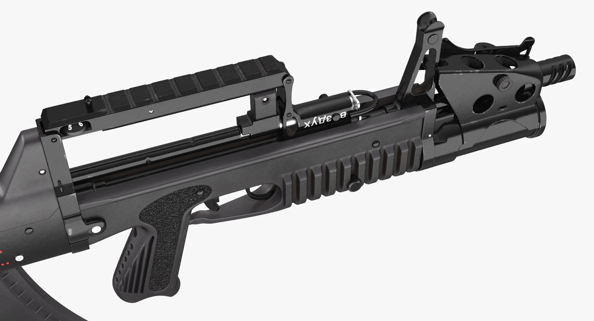 3d Model Amphibious Assault Rifle Ads