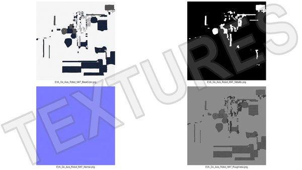 modelo 3d Brazo robótico articulado EVA Autómata - TurboSquid 2347142