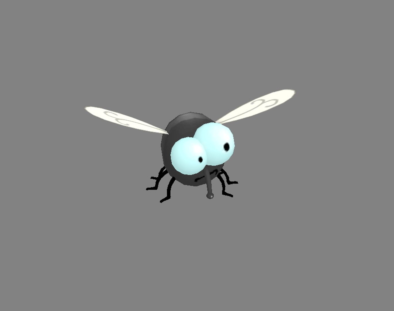 3D Fly Housefly Insects Model - TurboSquid 1667665
