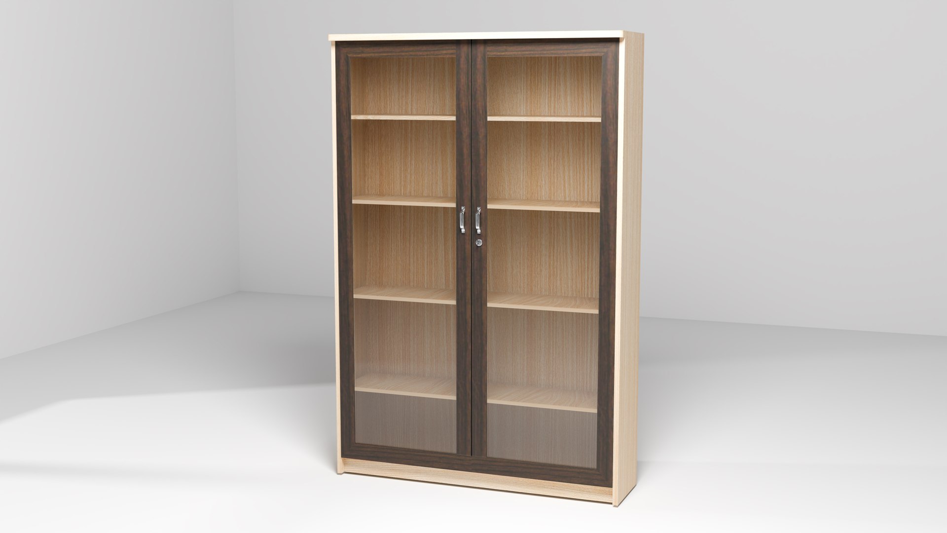 GLASS DOOR BOOK SELF 3D Model - TurboSquid 2272789