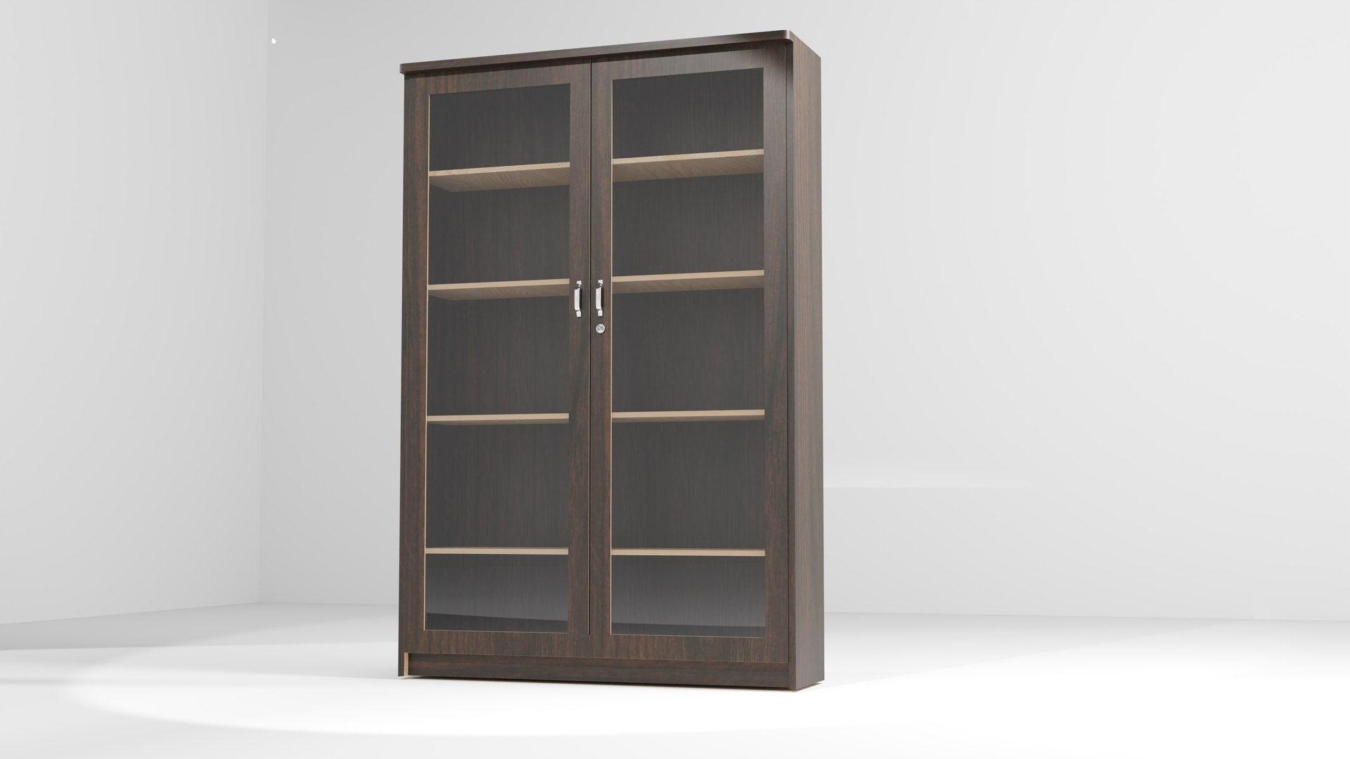 GLASS DOOR BOOK SELF 3D Model - TurboSquid 2272789