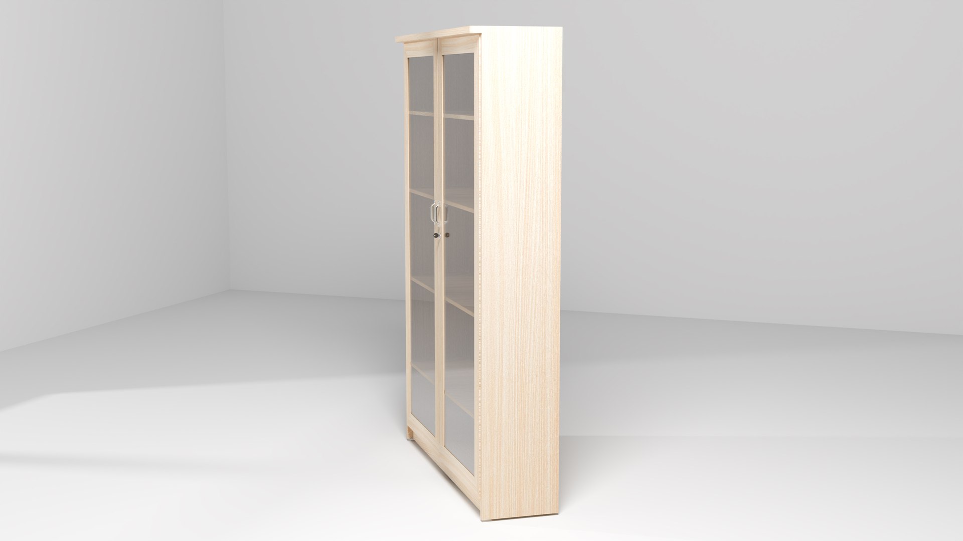 GLASS DOOR BOOK SELF 3D Model - TurboSquid 2272789