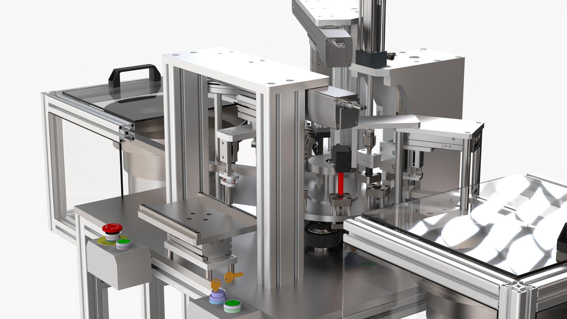 Automatic O-ring Testing Assembly Line 3D - TurboSquid 1991874