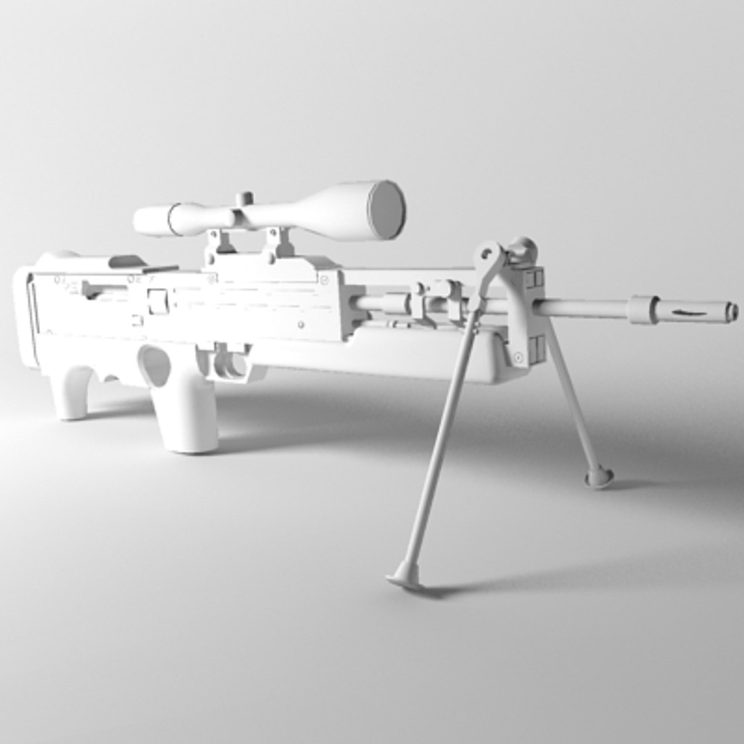 Walther Wa2000 Sniper Rifle Dwg