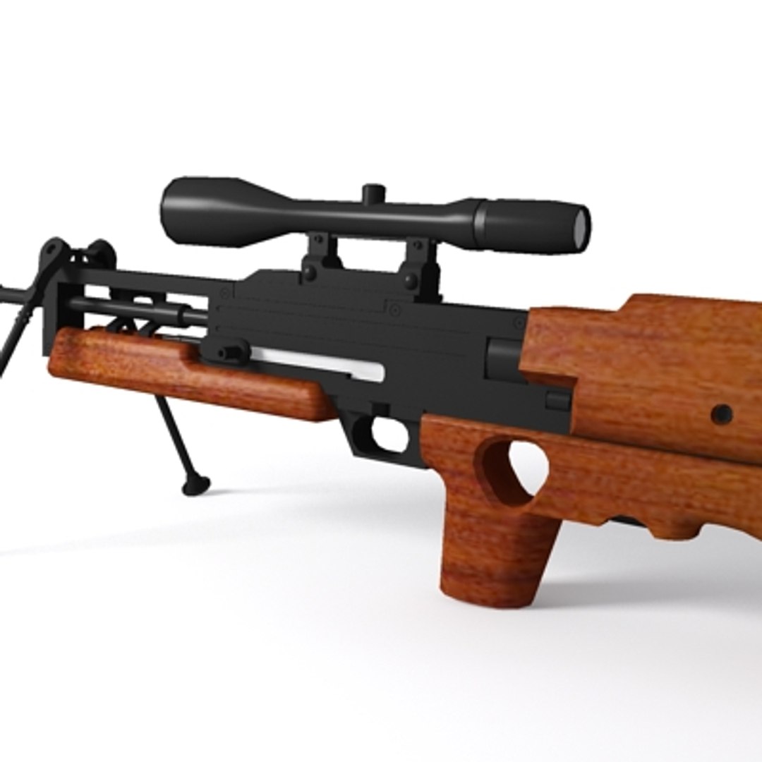 Walther Wa2000 Sniper Rifle Dwg