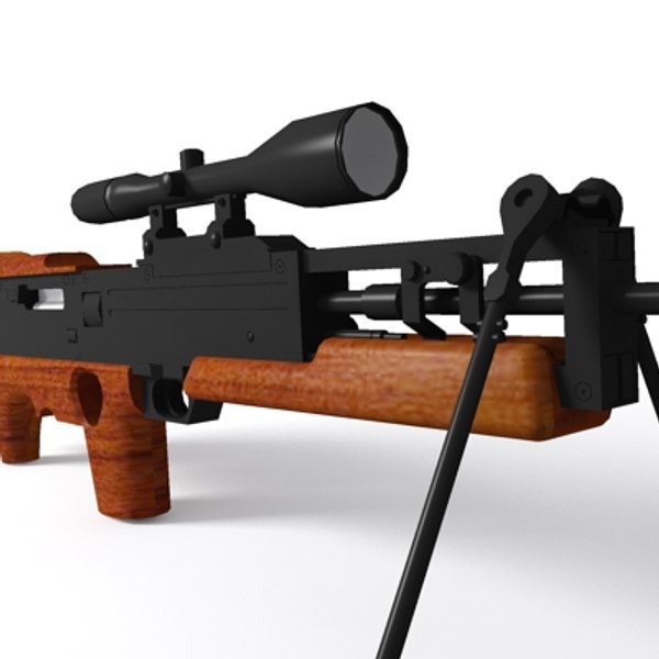 walther wa2000 sniper rifle dwg