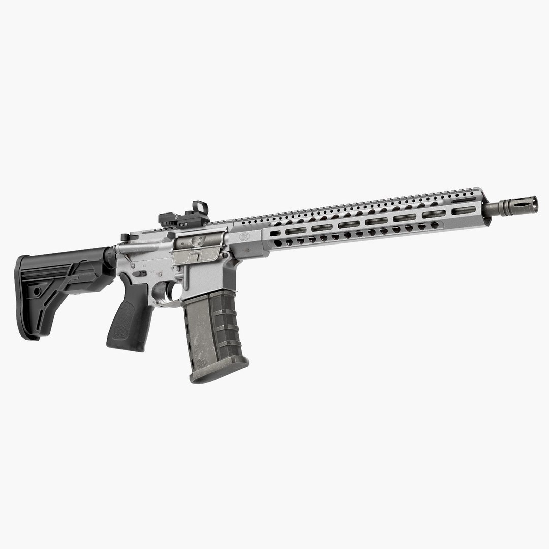 3D FN15 TAC3 Tactical Rifle - TurboSquid 2111669