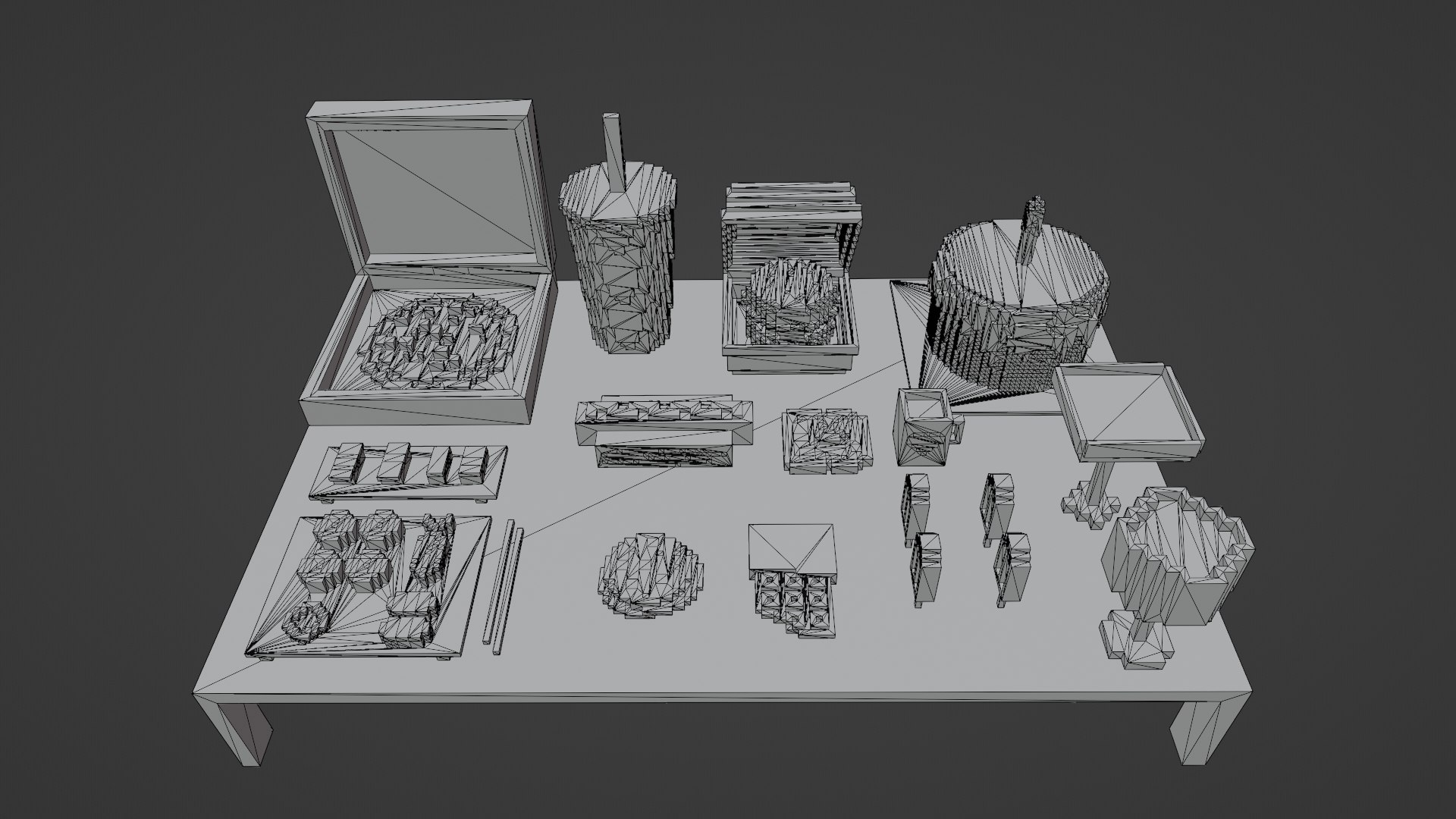 Voxel Fast Food Pack 3D model - TurboSquid 2060296