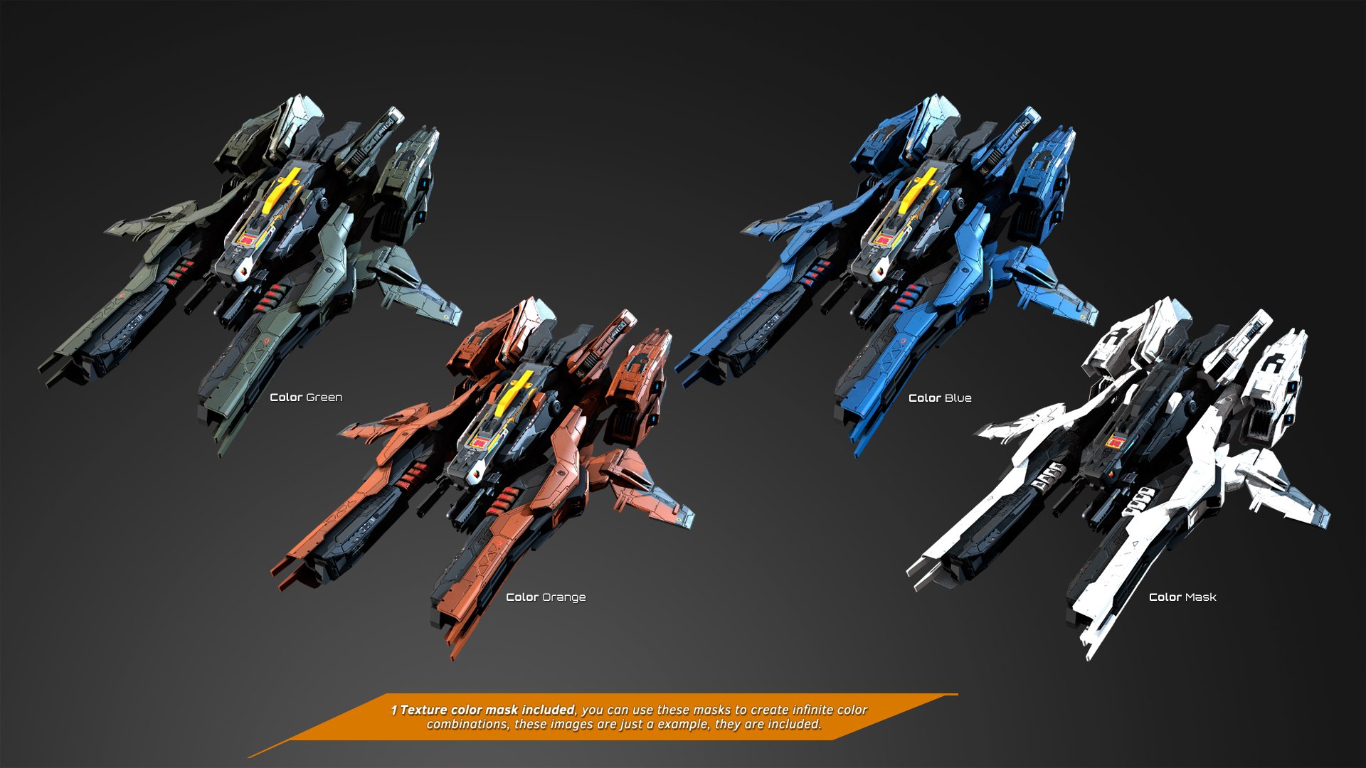 RX2 FIGHTER Spacecraft Model - TurboSquid 1900439