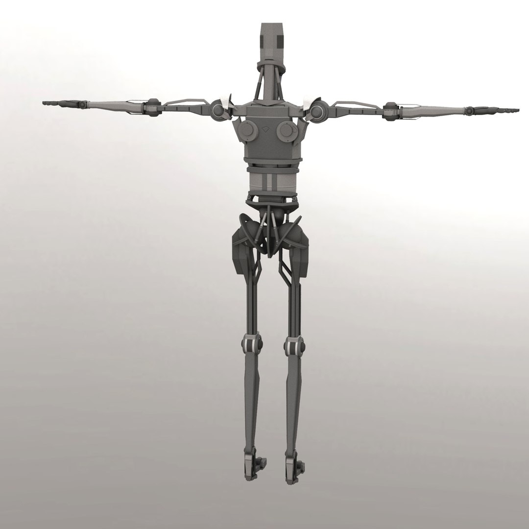 3D Humanoid Robot Model - TurboSquid 1170638