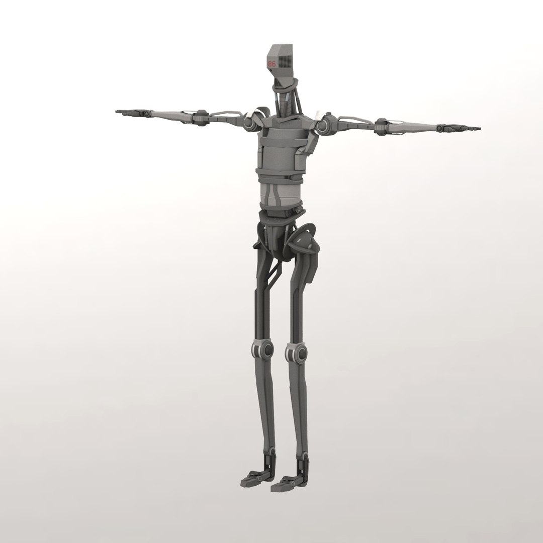 3D Humanoid Robot Model - TurboSquid 1170638