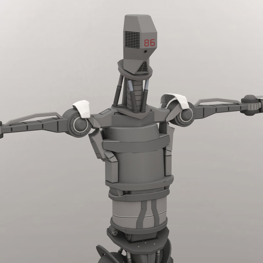3D Humanoid Robot Model - TurboSquid 1170638