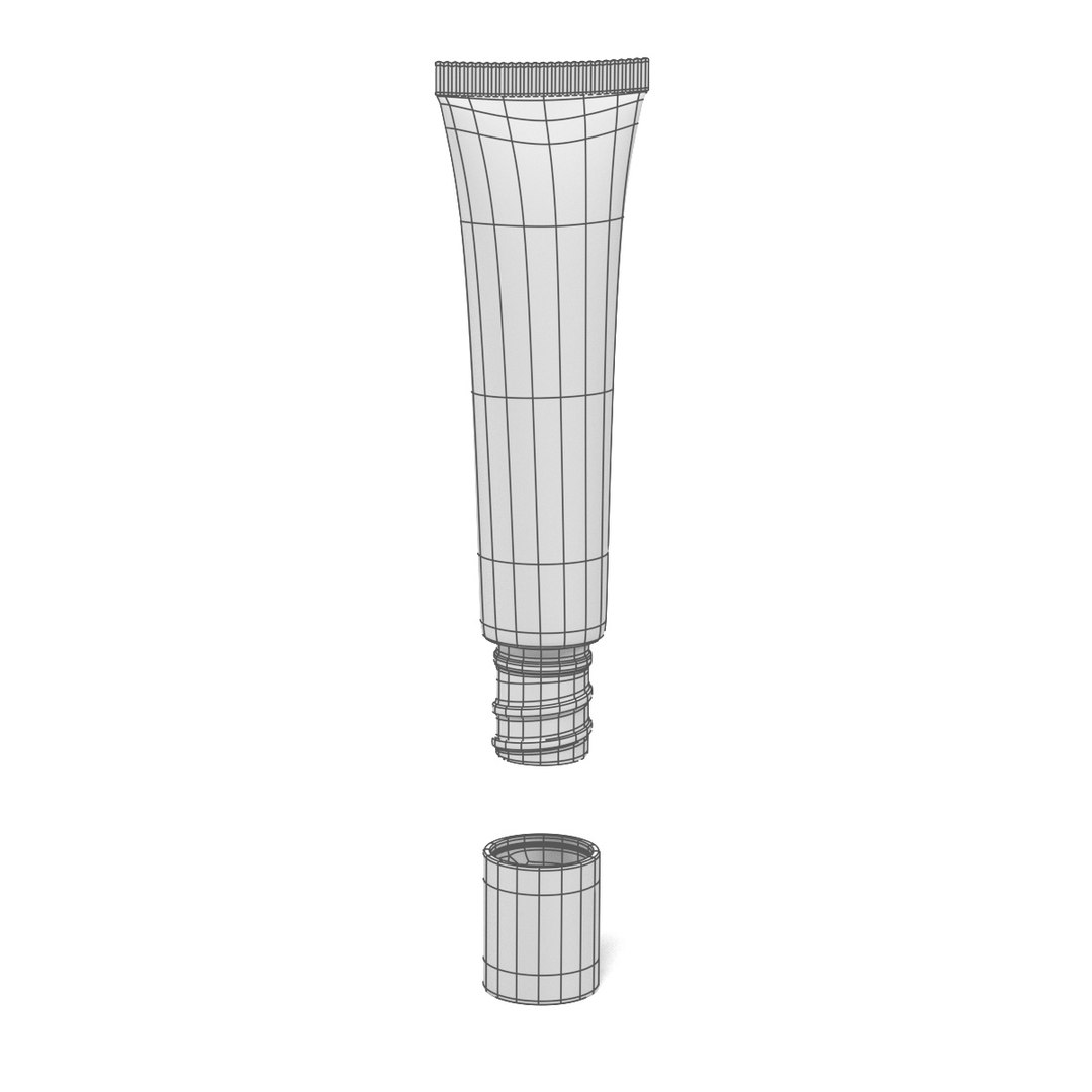 make-up tube 3d model