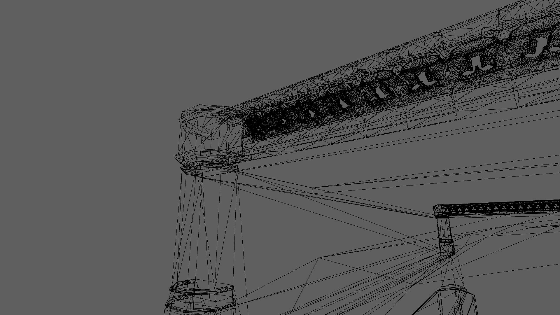 Tileable Bridge Section Model - TurboSquid 1647897