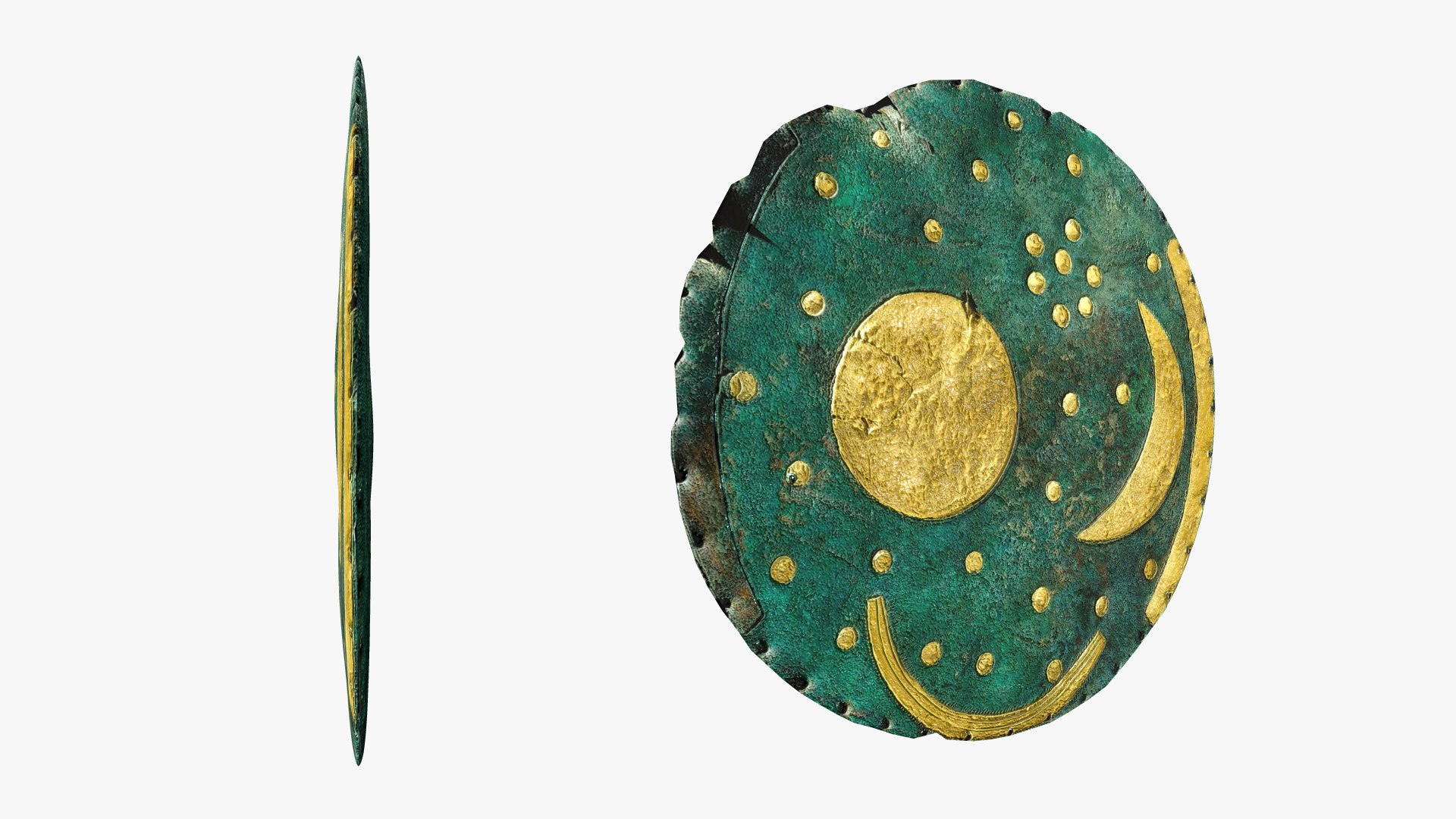3D Nebra Sky Disk Model - TurboSquid 2315326