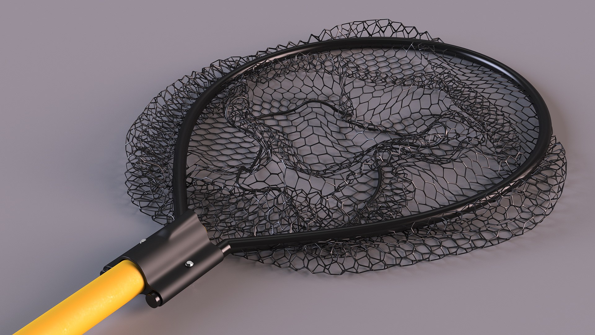 Fishing Landing Net Model - TurboSquid 2137748