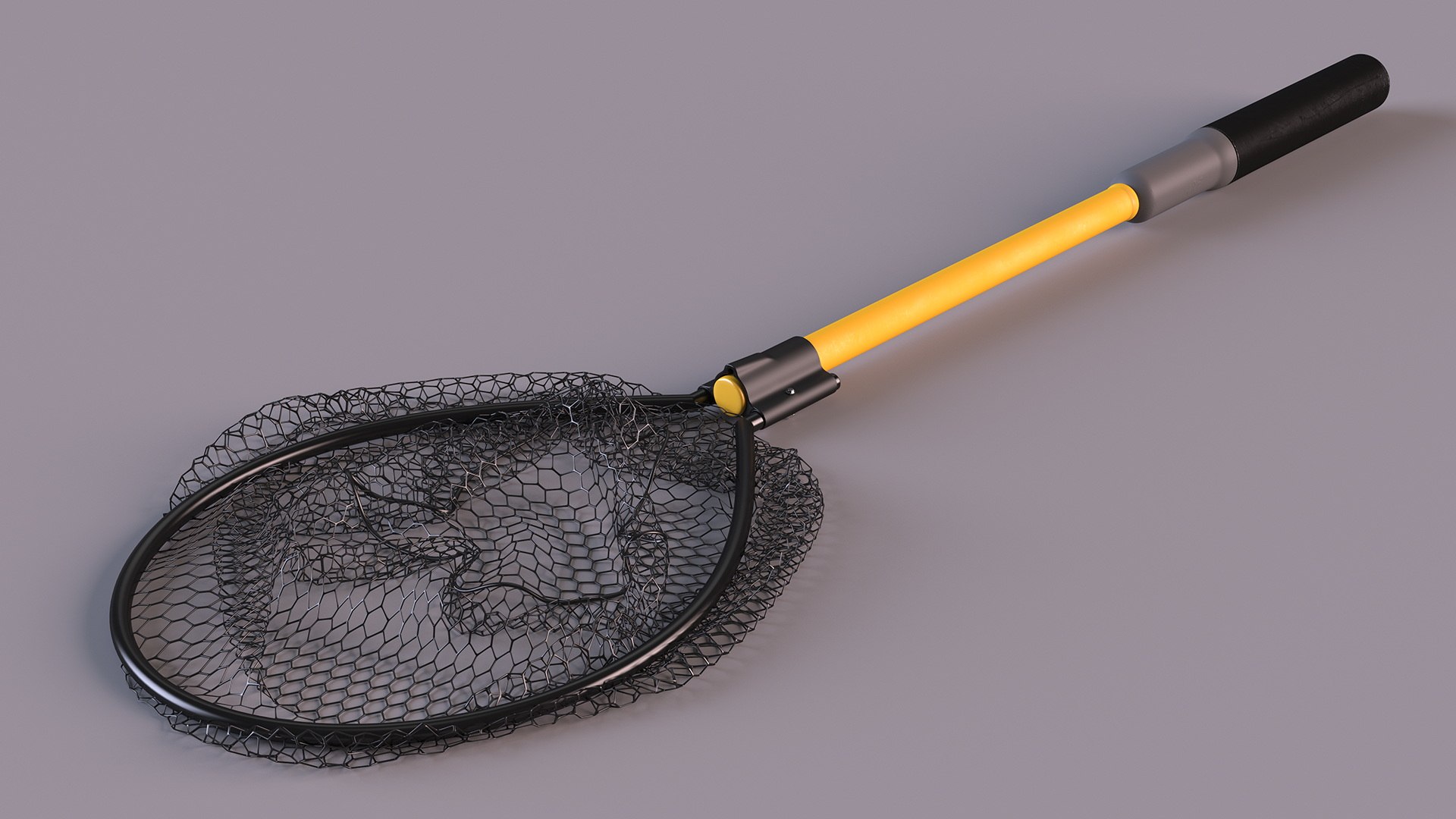 Fishing Landing Net Model - TurboSquid 2137748