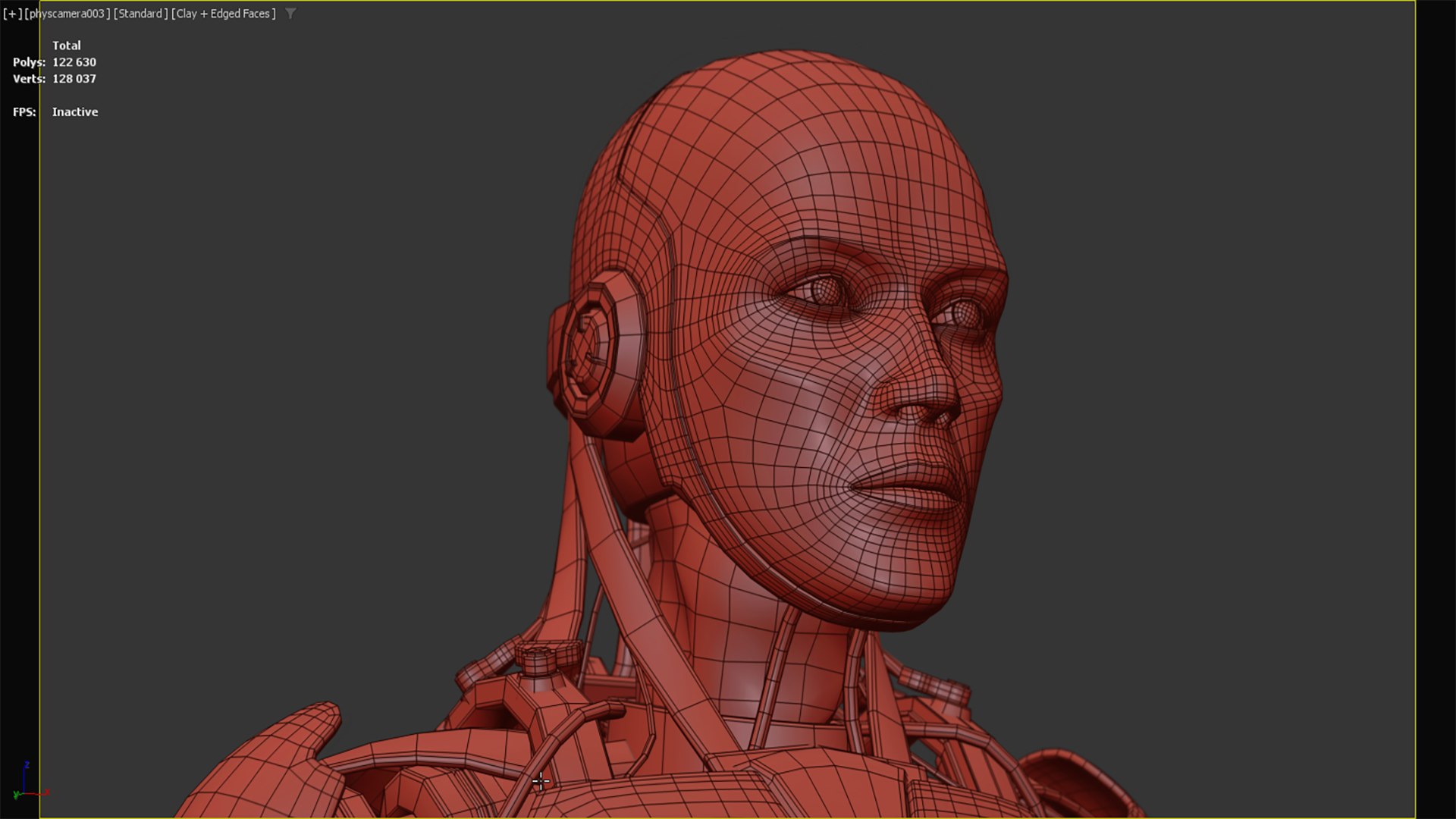 Electronic Cyborg Male Animated Model 3D Model - TurboSquid 2177796
