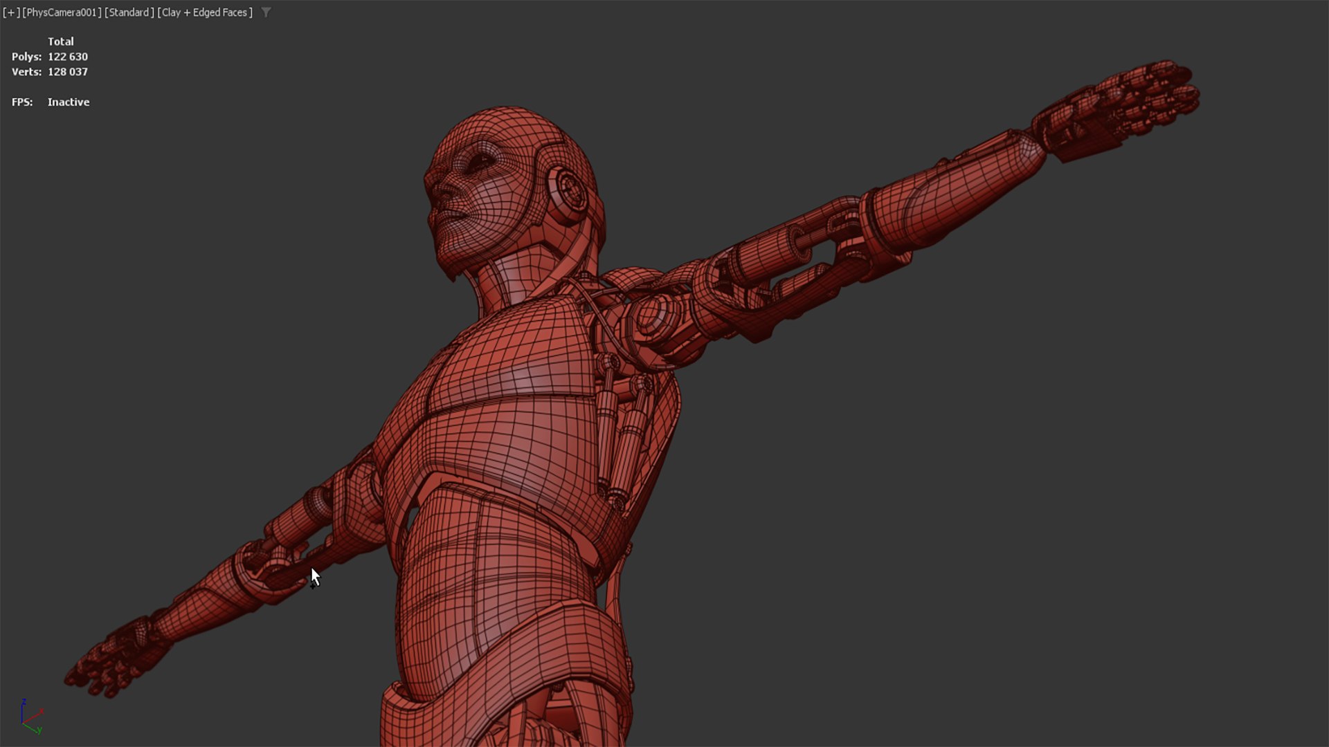 Electronic Cyborg Male Animated Model 3D Model - TurboSquid 2177796