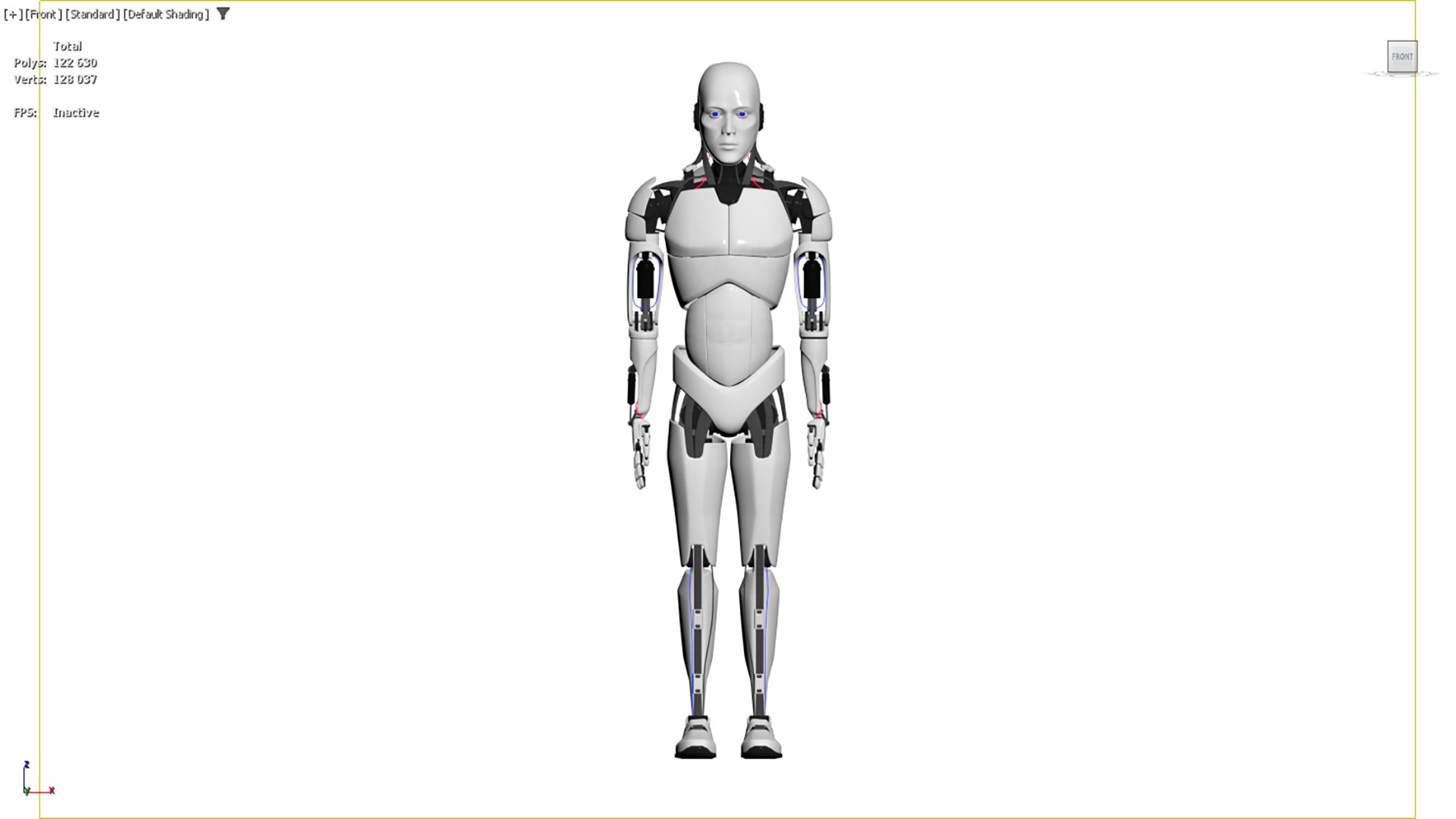 Electronic Cyborg Male Animated Model 3D Model - TurboSquid 2177796