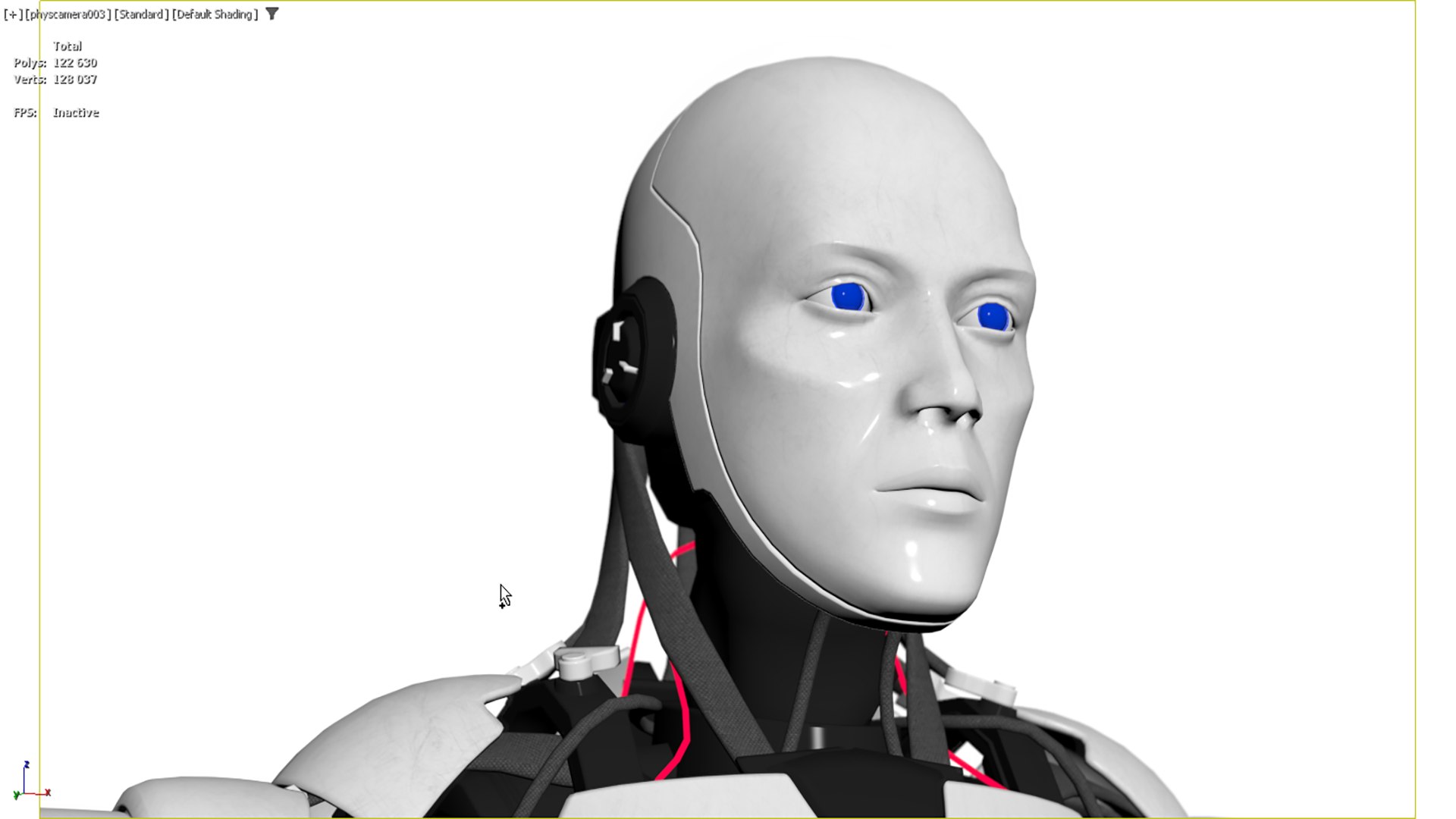 Electronic Cyborg Male Animated Model 3D Model - TurboSquid 2177796