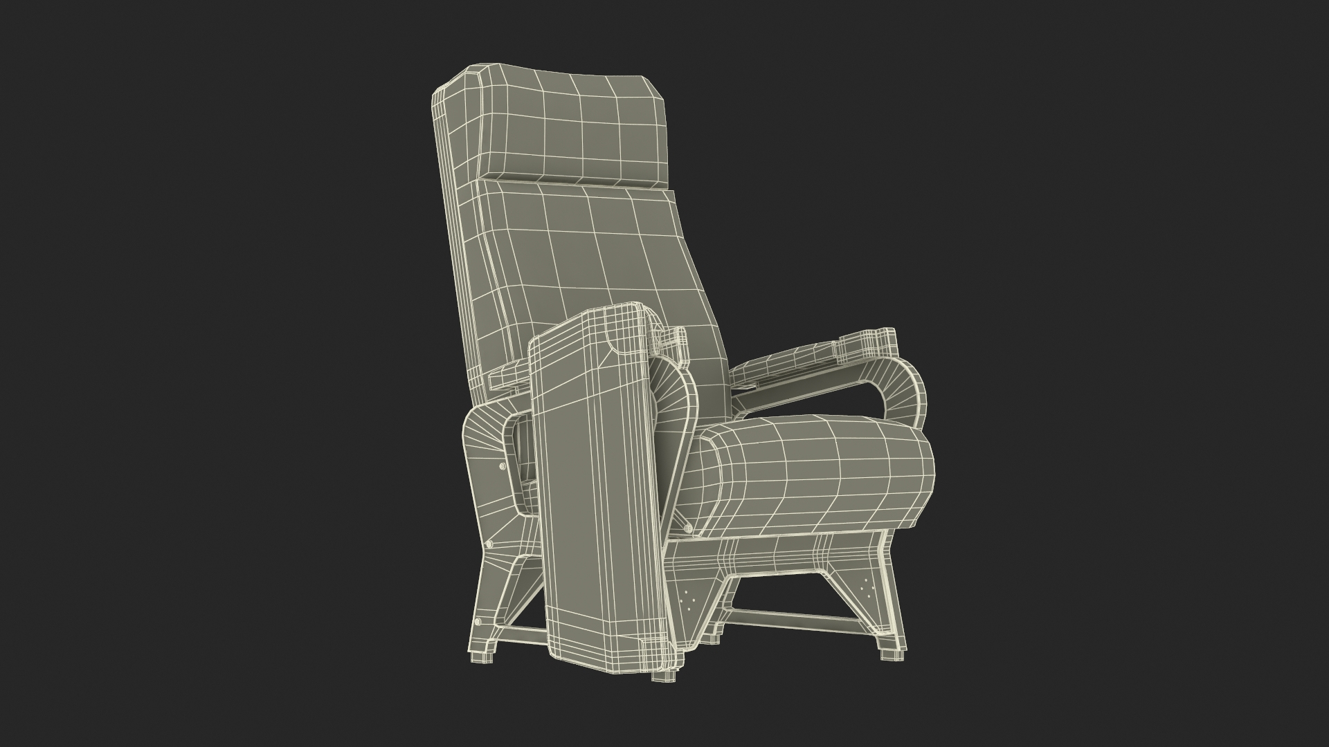 3D Leather Command Chair - TurboSquid 2368921