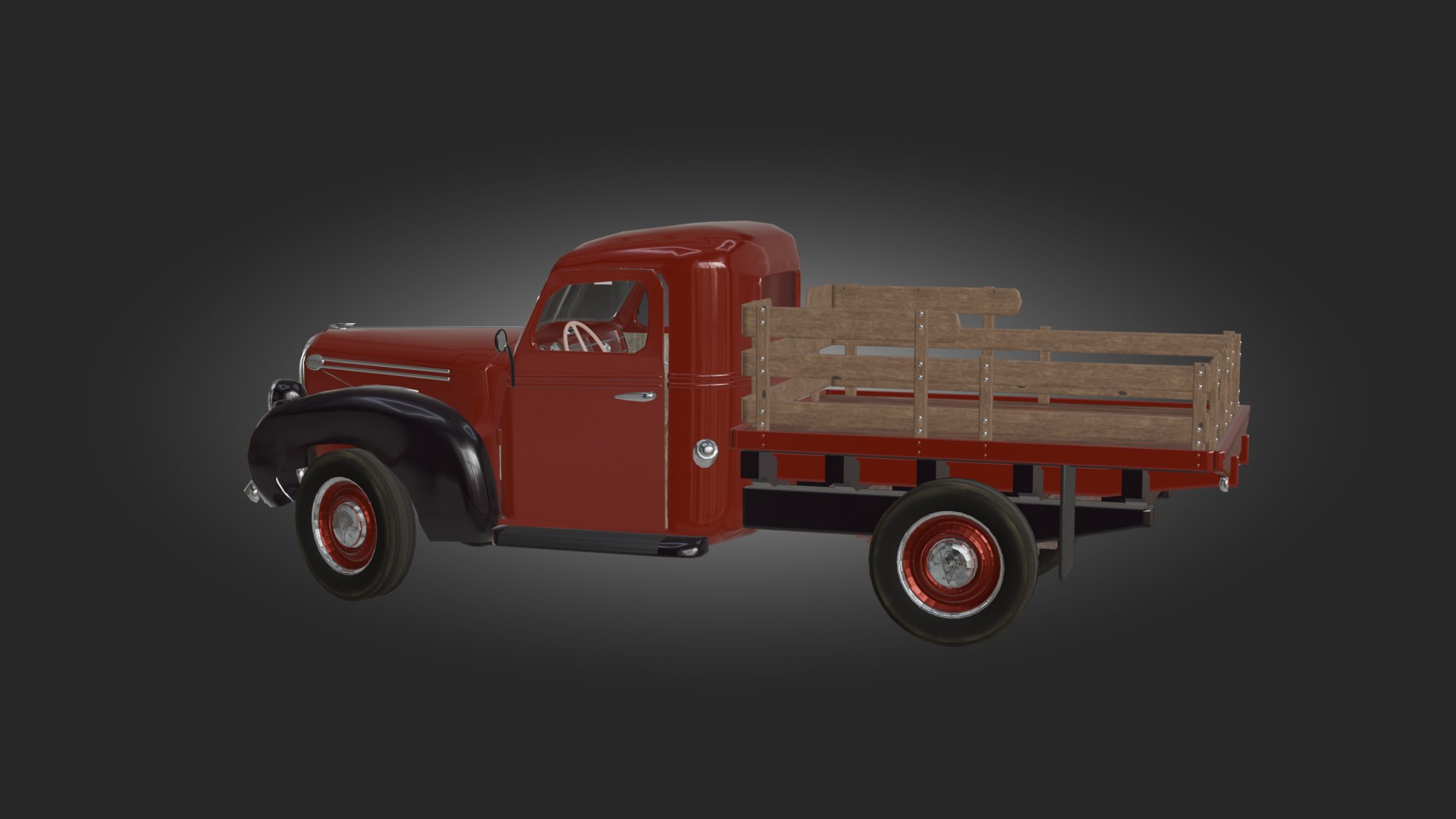 3D Model Old Pick Up Truck 3D Model - TurboSquid 2314272