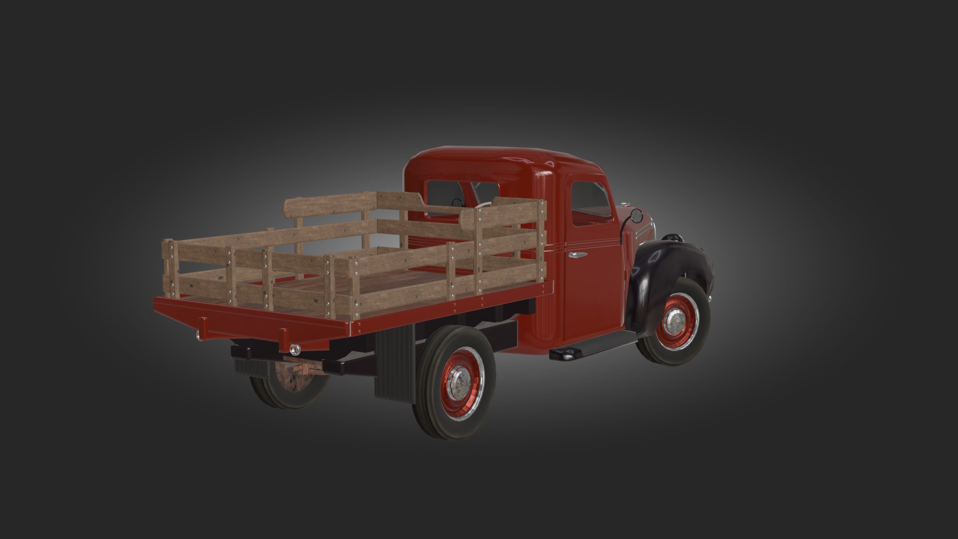 3D Model Old Pick Up Truck 3D Model - TurboSquid 2314272