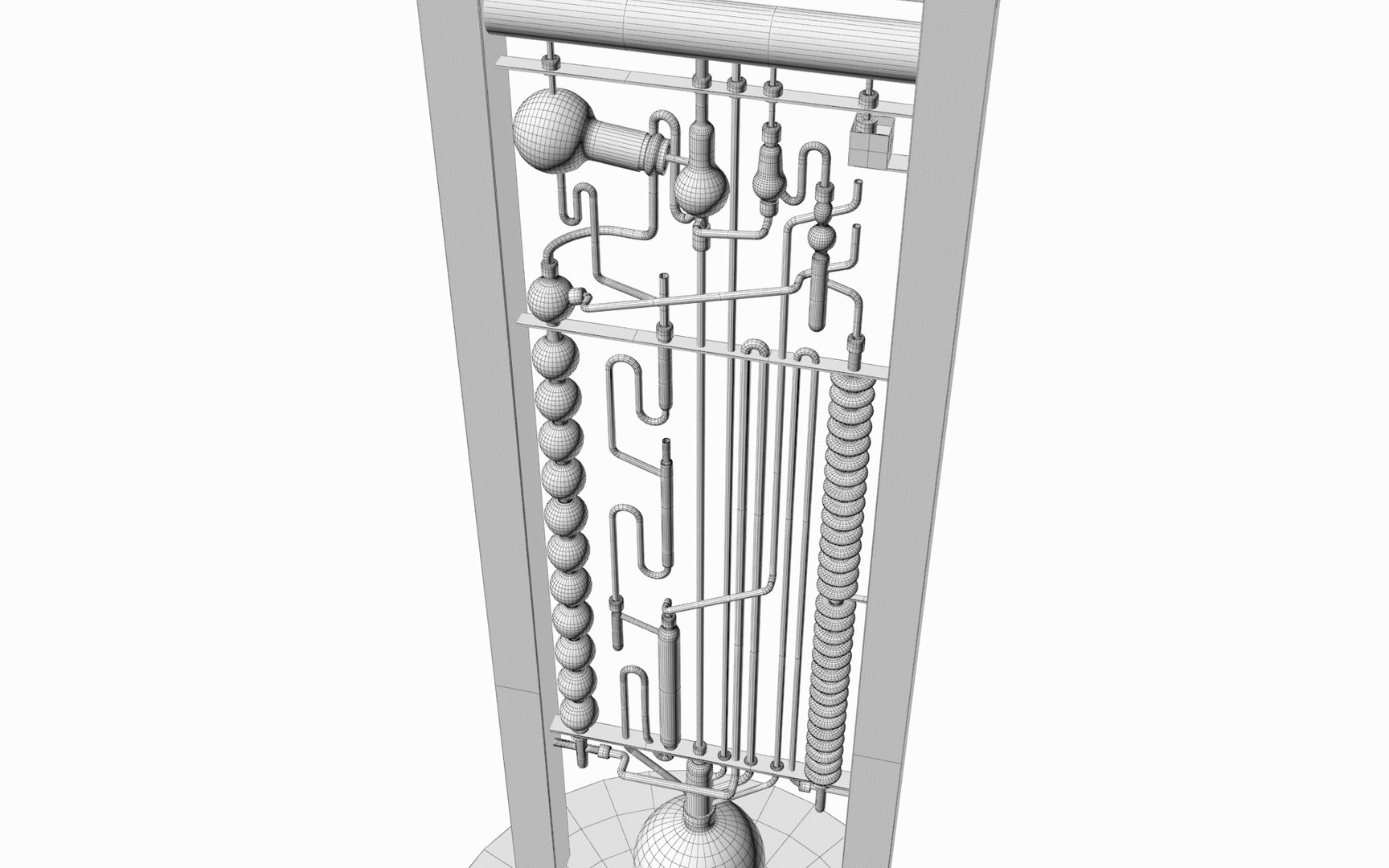 Bernard Time-flow Water Clock 3D Model - TurboSquid 1598206