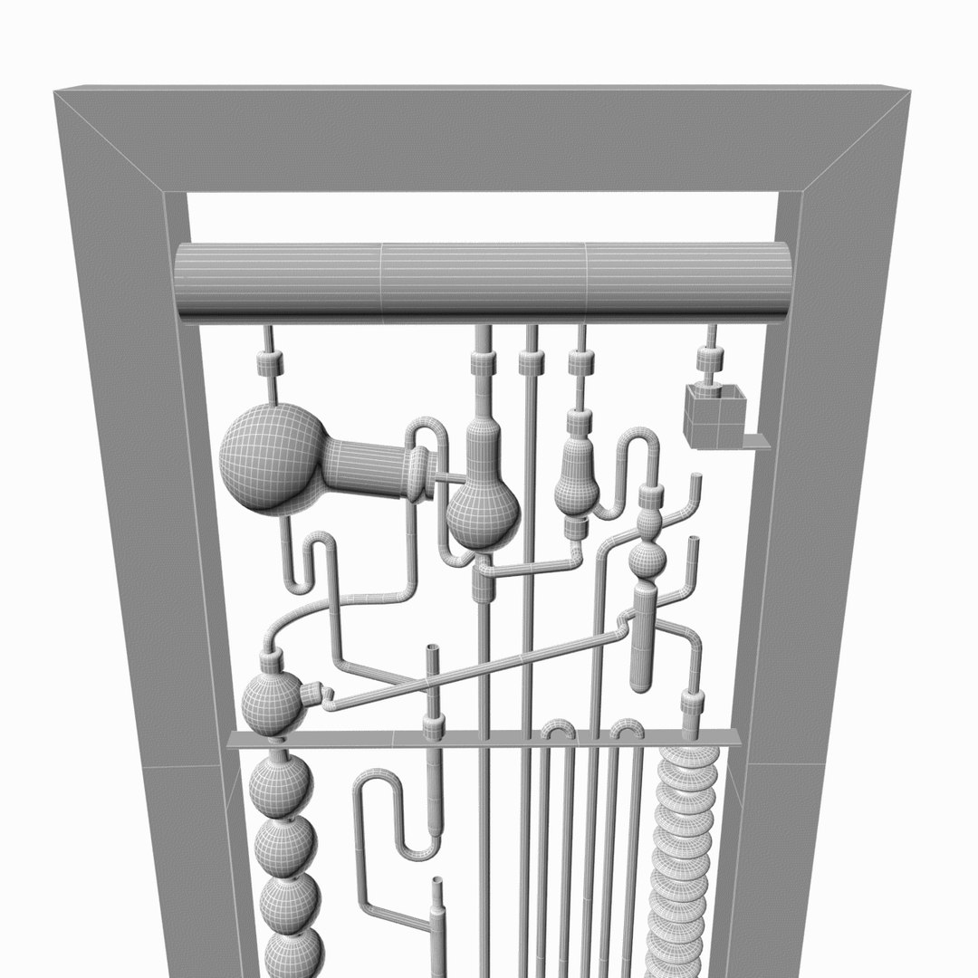 Bernard Time-flow Water Clock 3D Model - TurboSquid 1598206
