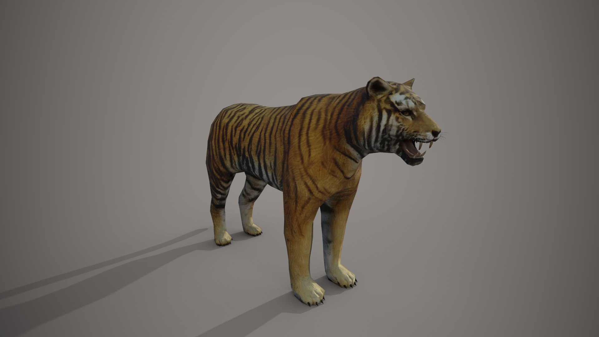 Bengali Tiger model - TurboSquid 2036199