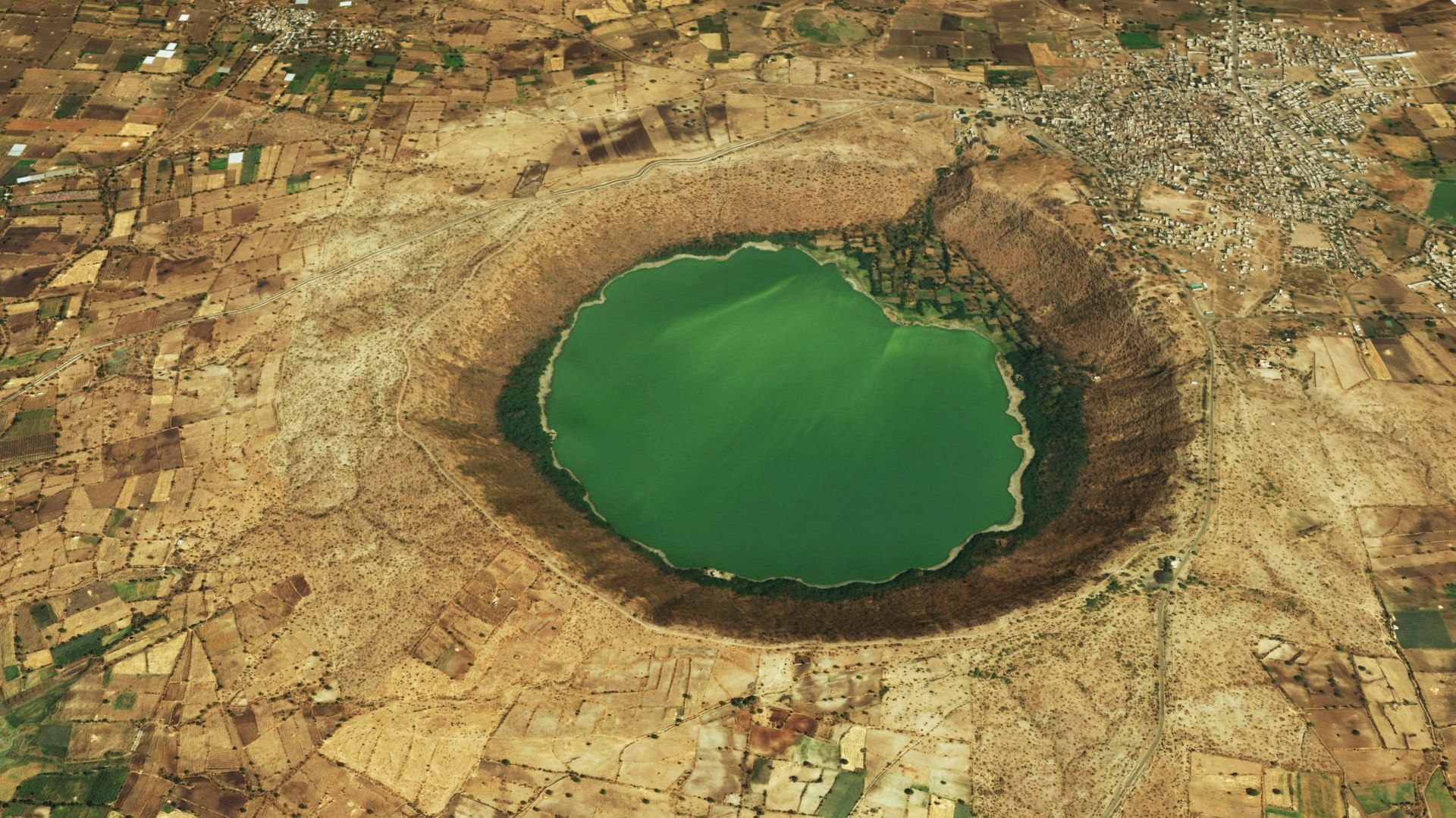 Realistic Meteor Crater 3D Model - TurboSquid 1432693